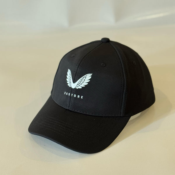 Castore sports caps- Black- CASTORE Racing Logo – The Loopzs