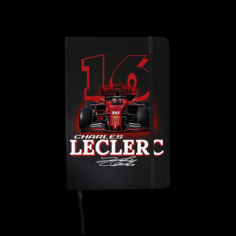 Charles leclerc | Mclaren Notebook | Black – The Loopzs